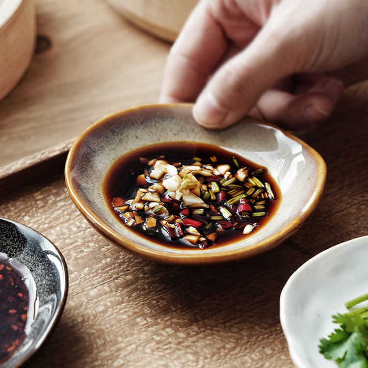 Rustic Ceramic Dipping Bowl Set Multi Color Dip Bowls Porcelain Small ...